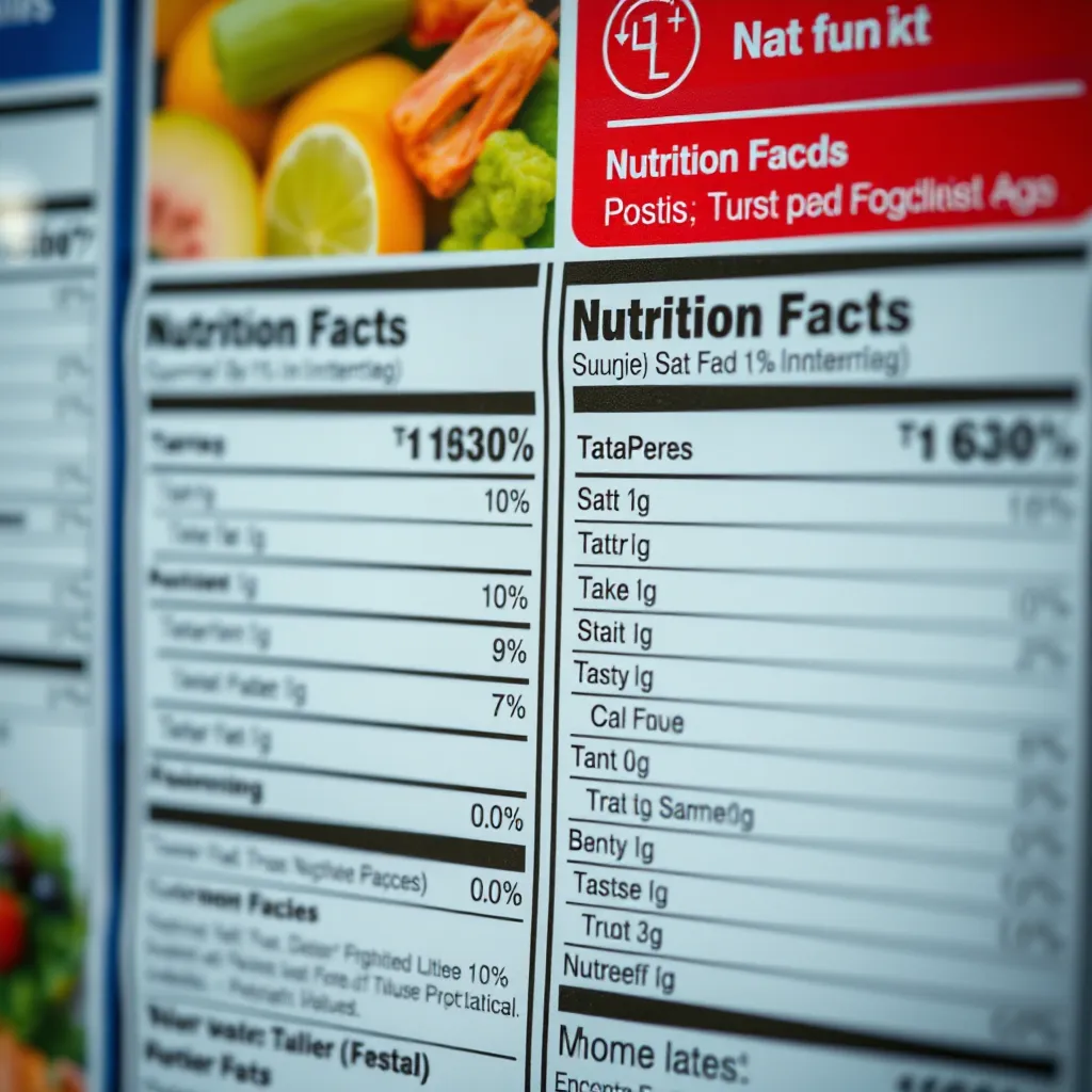 Nutrition Facts Comparison: An In-Depth Analysis
